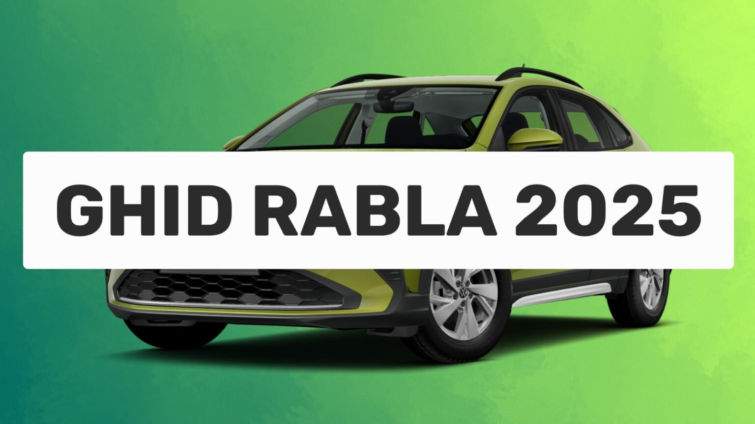 Noul Ghid de Finanțare Rabla 2025-2030 – Consultă propunerile! - Rabla